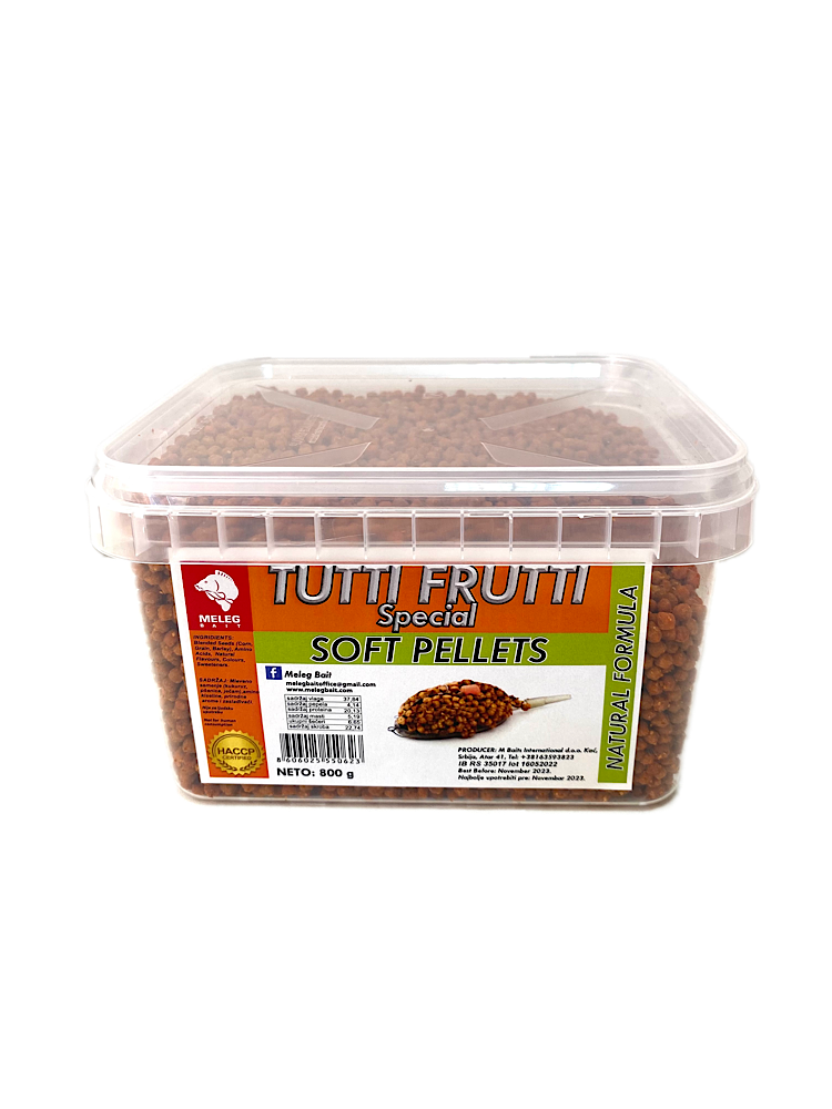 Soft pellets - Tutti frutti - Meleg bait BiH